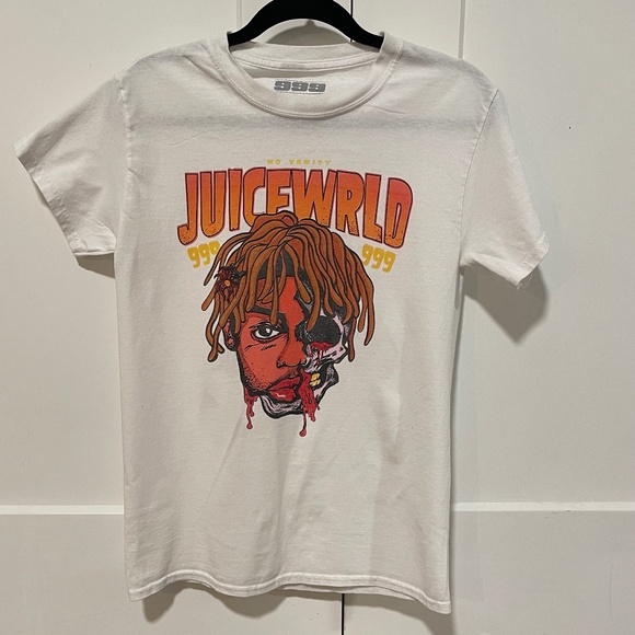 999 | Shirts | Juice Wrld No Vanity Hip Hop Rap Zombie Face Mens S | Poshmark